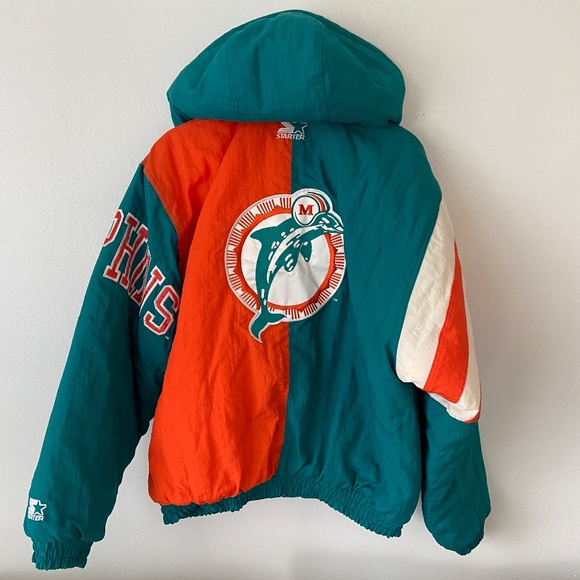 STARTER | Jackets & Coats | Vintage Starter Miami Dolphins Nfl Football ...